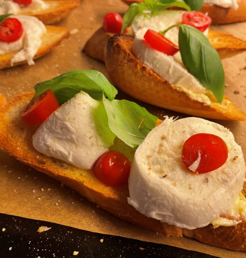 Toast Caprese – Homecooking